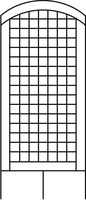 RT3 - Radius Top Trellis | Lauren's Garden Service & Native Plant Nursery RT3 - Radius Top Trellis | Lauren's Garden Service & Native Plant Nursery
