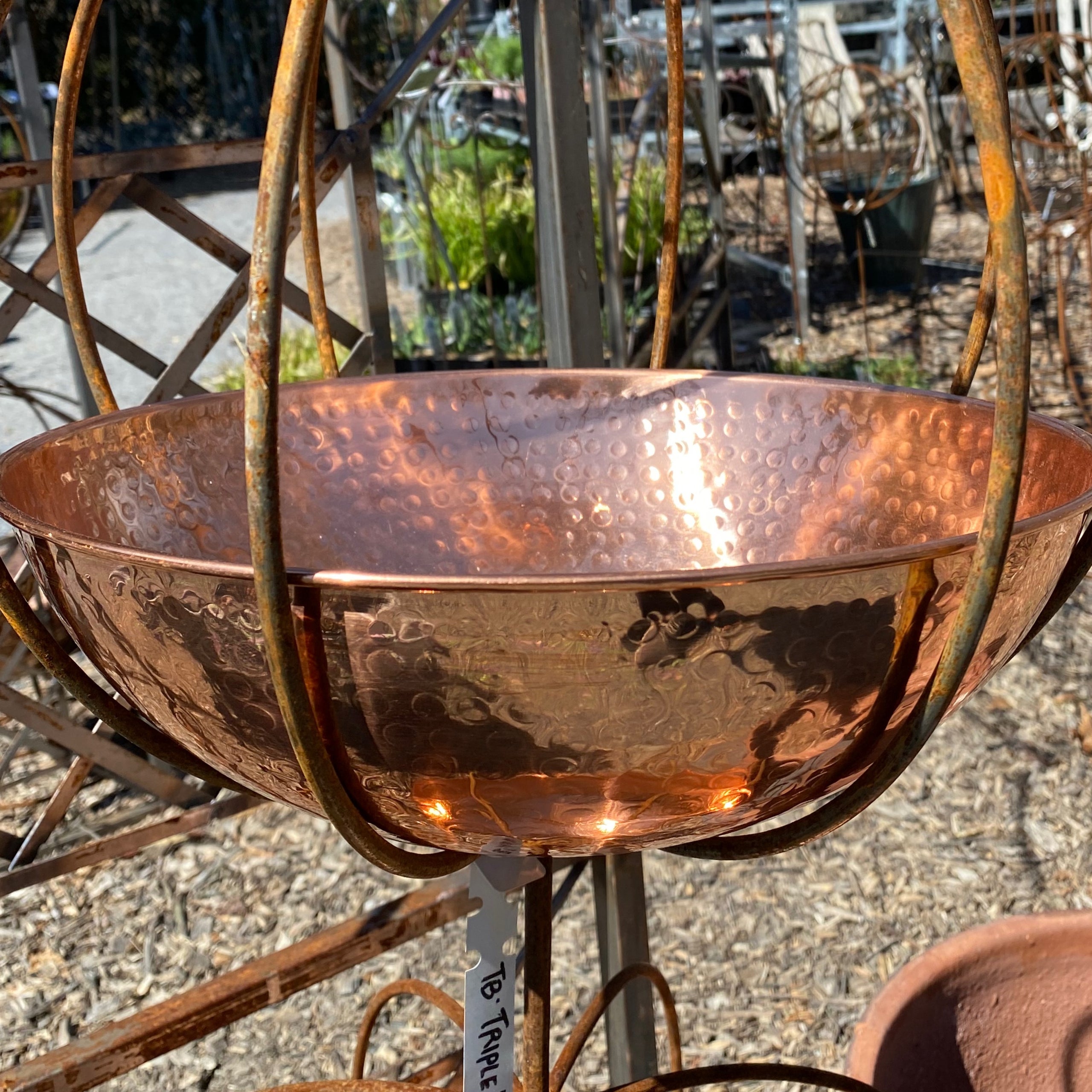 W17C - Copper Wok Planter 17" | Lauren's Garden Service & Native Plant ...